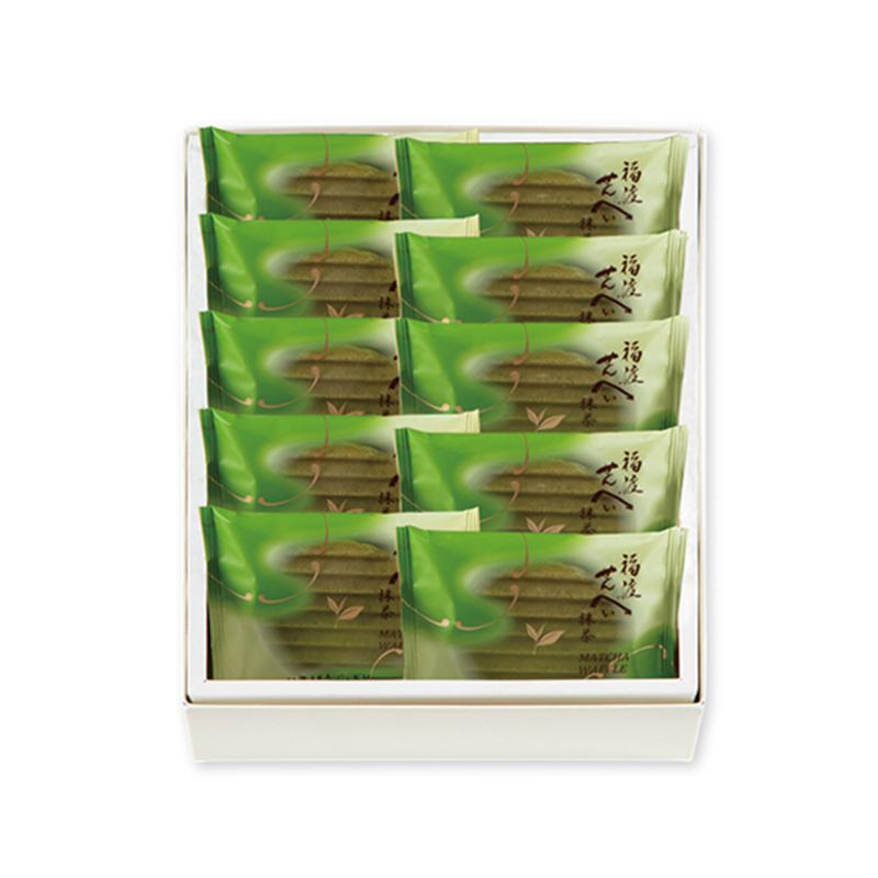 Minamoto Kitchoan Fukuwa Senbei Matcha Cream Cookies – MiauMall