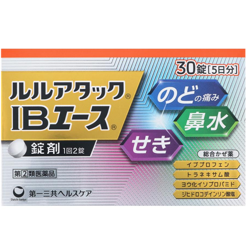 Daiichi Sankyo MK LuluAttack IB Ace Comprehensive Cold Medicine – MiauMall