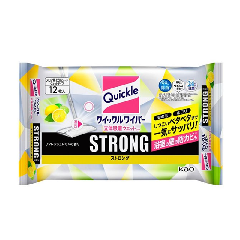 KAO STRONG Quickle Wiper Wet Sheets (Lemon) – MiauMall