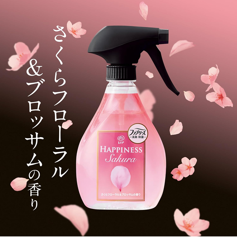 P&G Lenor Happiness Deodorizing Spray - Cherry Blossom & Bud Scent ...