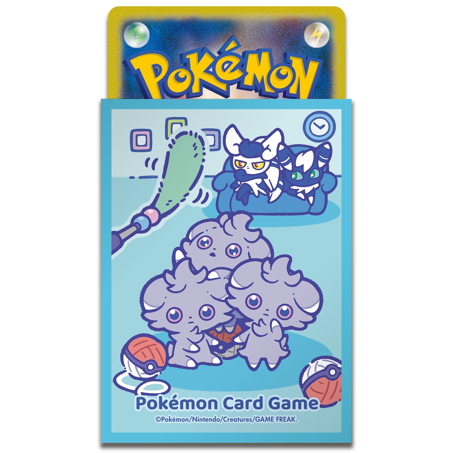 Pokémon Trading Card Game Teaser Toy Blue Card Sleeves – MiauMall