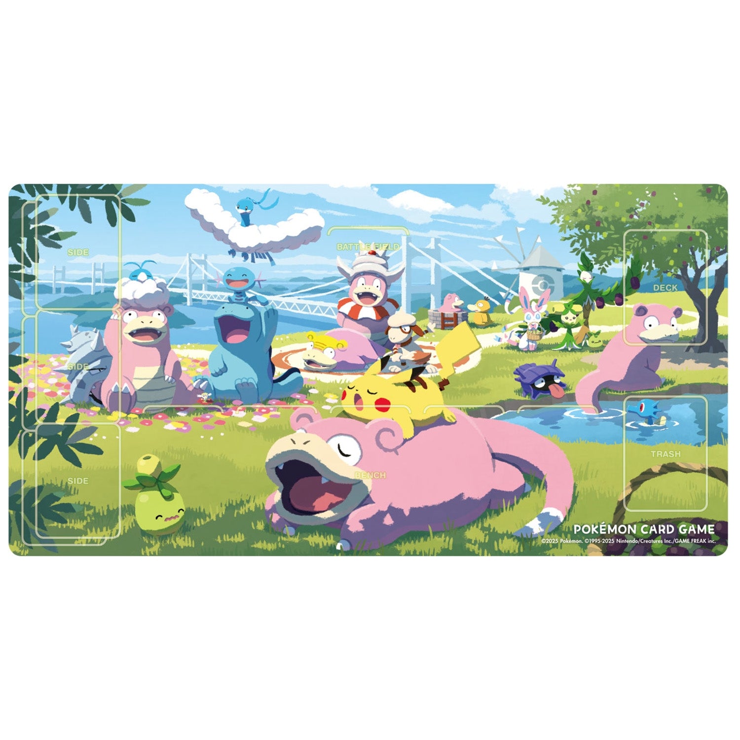 Pokémon Card Game Rubber Desk Mat - Pokémon Center Series [Pikachu & S ...
